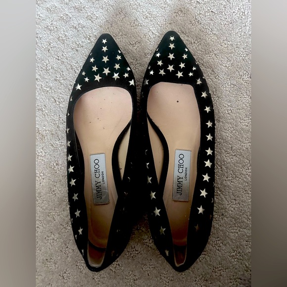 Jimmy Choo | Shoes | Jimmy Choo Star Flats Needs A New Rubber At The ...
